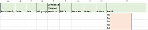 Excel Dna Step 2b Generations Genealogy