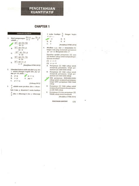 snbt numerasi new part 1 pdf