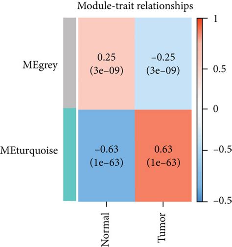 wgcna and identification of the key module a hierarchical clustering