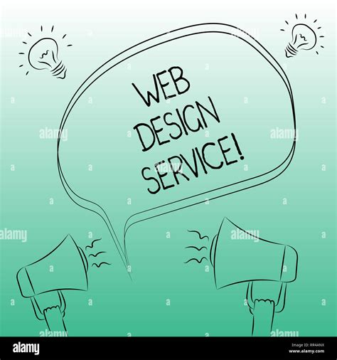 Handwriting Text Writing Web Design Service Concept Meaning Development Process For Creating