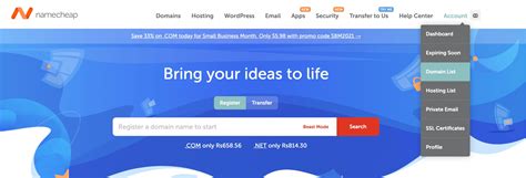 Namecheap DNS CNAME MX For Zoho Mail