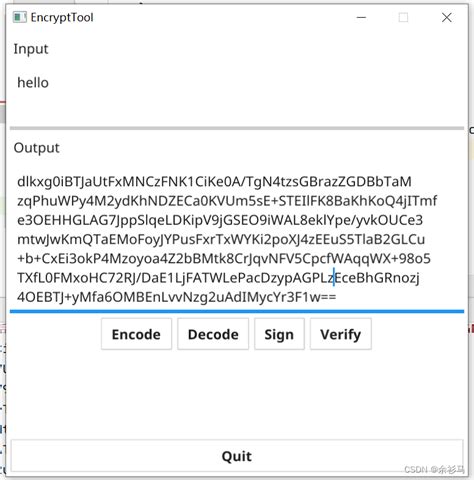 加解密和签名校验可视化工具（golang） rsa验签工具 csdn博客