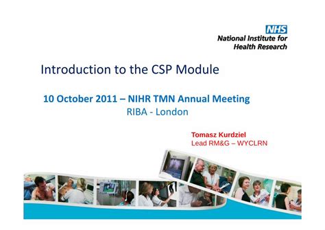 Pdf Sites •introduction To The Csp Module •csp