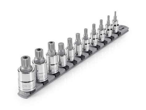 11 Piece Triple Square Tr Triple Square Bit Socket Set Tekton
