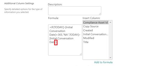 If Formula On Sharepoint Syntax Error Microsoft Community
