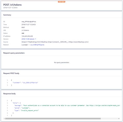 Hikashop Stripe Call To A Member Function Getcustomer On Null