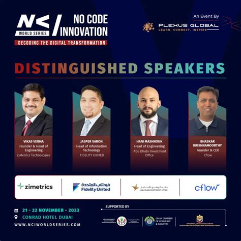 No Code Innovation Summit Saudi On Linkedin Nocode Nocodeinnovation Speakersannouncement
