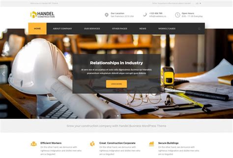 20 Best Industrial WordPress Themes 2022 Codeless