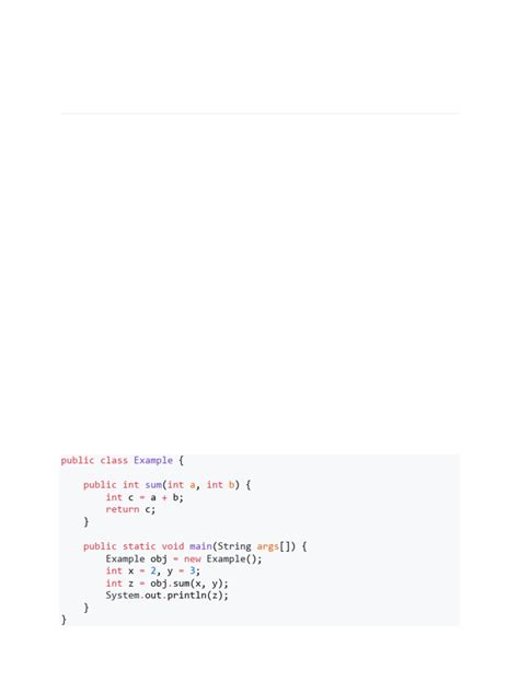 Lesson 3 User Defined Methiods Pdf Parameter Computer Programming