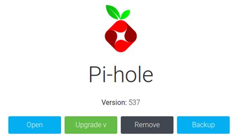 errors in pi hole existing apps syncloud