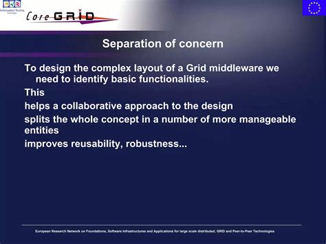 Grid Infrastructure Architecture A Modular Approach From Coregrid Odp Computing Technology