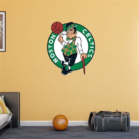 Boston Celtics Logo Fathead Wall Decal Boston Celtics Logo