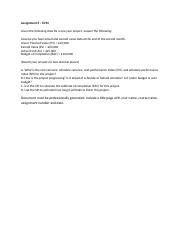 Assignment EVM Docx Assignment EVM Given The Following Data For A One Year Project