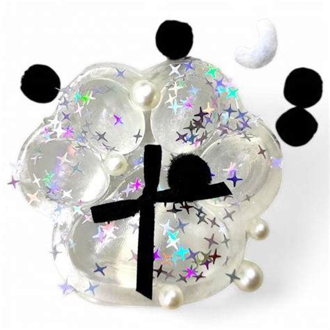 Таба сквіш Лапка прозора 7 см Tsi256671 ТsІ Id2495767941