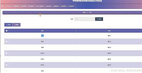 Python Flask Django中学教师集体命题系统的设计和实现django 组卷系统 Csdn博客