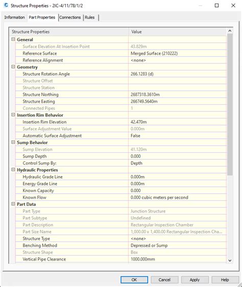 Pipe Network Structure Invert To Match Pipe Invert Autodesk Community