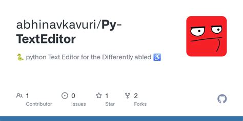 GitHub Abhinavkavuri Py TextEditor Python Text Editor For The
