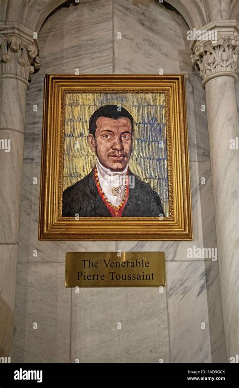 Portrait Of The Former Haitian American Slave Venerable Pierre