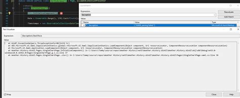 Microsoftuixamlmarkupxamlparseexception Xaml Parsing Failed