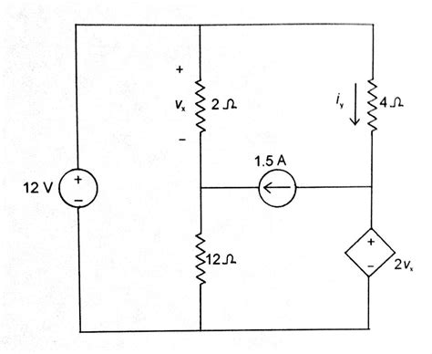 Solved A Perform Nodal Analysis On This Circuit To