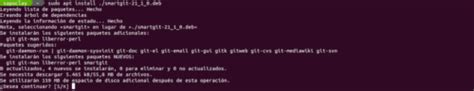 smartgit una interfaz de usuario para trabajar con git desde ubuntu