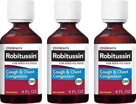Robitussin Sugar Free Cough Chest Congestion Dm Cough 46 Off
