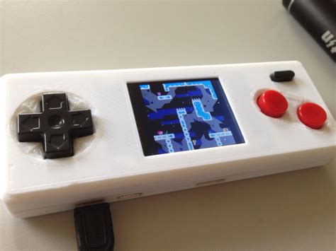 3dprinted pico 8 handheld raspberry pi retropie adafruit industries makers hackers