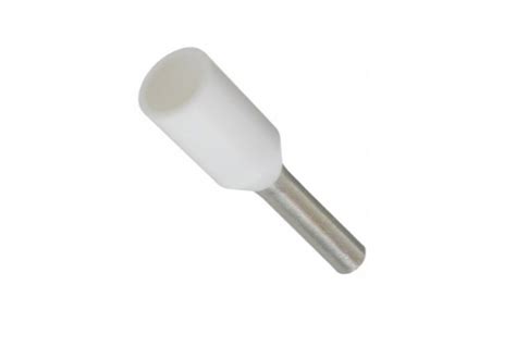 Insulated Ferrule Terminal White 20awg