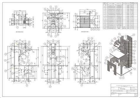create 3d model and 2d draft using solidworks by kurt 21 fiverr