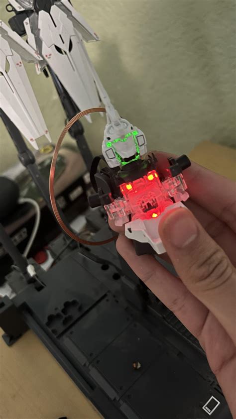 Magnetic Lights For Mgex Unicron Rgunpla