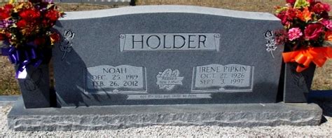 Noah Holder 1919 2012 Mémorial Find A Grave