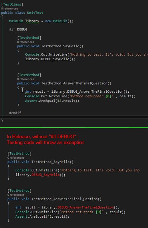 Safely Expose Your Methods For Unit Testing Codeproject