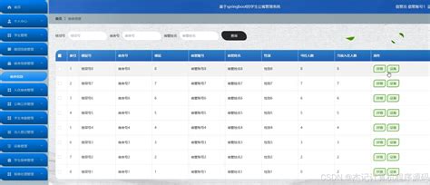 【无标题】【开题报告】基于springbootvue学生公寓管理系统（程序源码论文 计算机毕业设计 Csdn博客