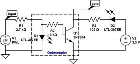 Opto Isolator How To Design The Circuit To Connect A Status Input And Ground From The External