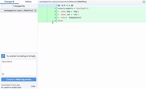 Cant Select And Commit Individual Lines · Issue 4351 · Desktop