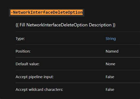 New Azvm Missing Document For Networkinterfacedeleteoption · Issue