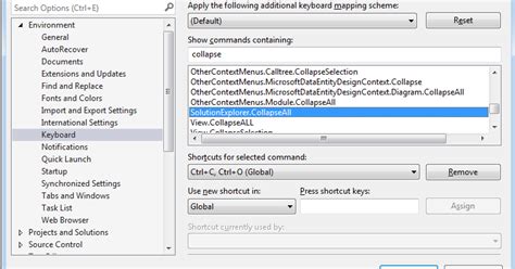 Build And Execute Visual Studio Solution Explorer Collapse All
