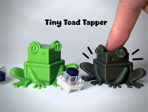 Tiny Toad Tapper By Morphnest3d Makerworld Download Free 3d Models