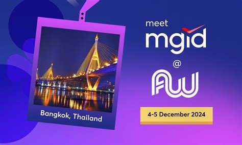 Affiliateworldbangkok Mgid Affiliatemarketing Digitaladvertising