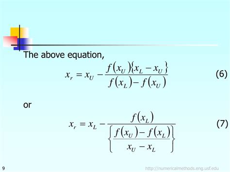 Ppt Numerical Methods Part False Position Method Of Solving A Nonlinear Equation