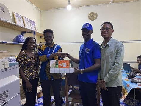 Donation Leadership Glinax Chris Oppong