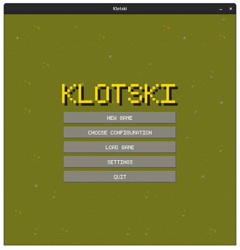 home klotski game