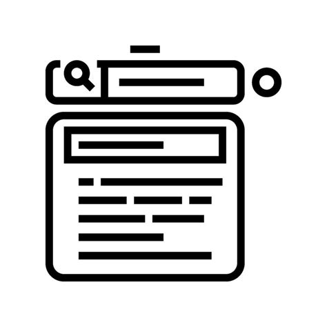 Autocomplete Nlp Line Icon Illustration 57813841 Vector Art At Vecteezy