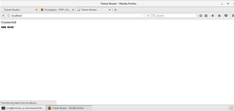 Html Php To Telnet Router And Execute Traceroute Command To A