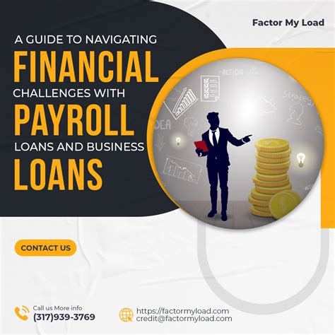A Guide To Navigating Financial Challenges With Payroll Loans And Business Loans Factor My Load
