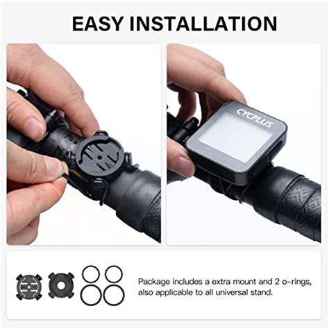 Cycplus Gps Bike Computer Wireless Cycling Computer With Automatic