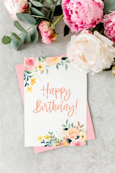 Creative Flower Birthday Card Ideas To Delight Every Recipient