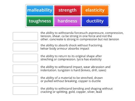 Working Properties Match Up