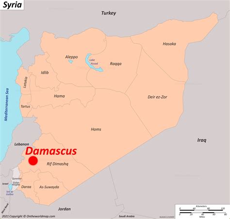 Damascus Map