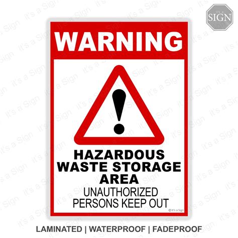 Shop Hazardous Waste Sign For Sale On Shopee Philippines